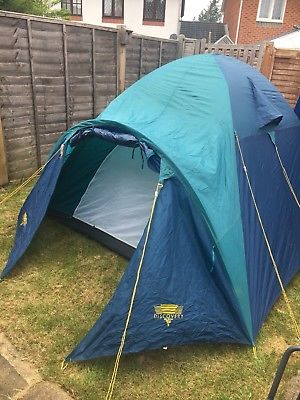 Vango Discovery 300- 3 Man Tent – Ideal Festival – Garden Tent – Dome