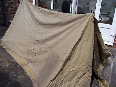 British Army 2 Man Bivouac Tent With Sleeping Bags.