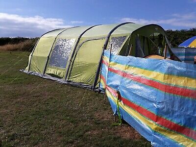 Vango Taiga 600 Xl Tent Herbal 6 Man Air Beam Inflatable