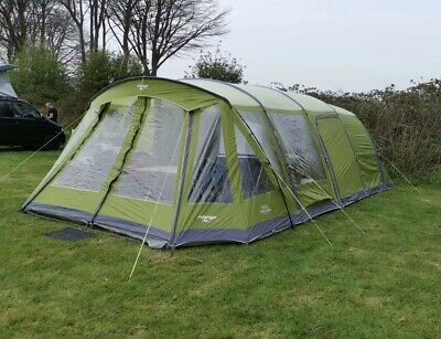 Vango Taiga 600 Xl Airbeam 6 Man Family Camping Tent Essex