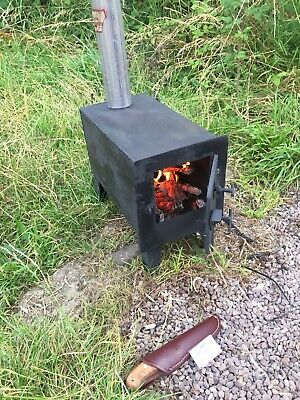 Wood Burner Bell Tent Camping Bush Craft Wildo Bbq Stove