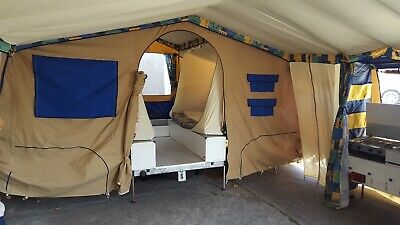 Cabanon Galaxy Trailer Tent Pair Awning Cotton Roof Linings (not ...