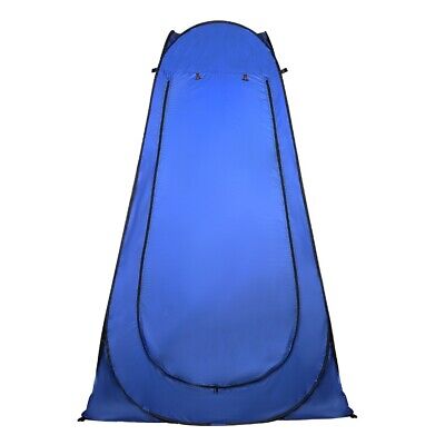 Blue Pop-up Toilet/shower/changing Tent With Storage Bag